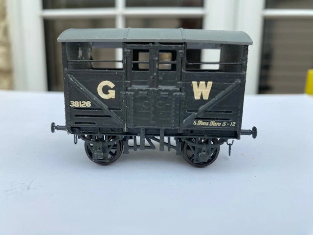 GWR SHORT CATTLE Wagon kit built 00 gauge £21.50 - PicClick UK