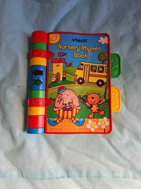 VTECH BABY NURSERY Rhymes Book, Light Up, Interactive, Musical Book ...