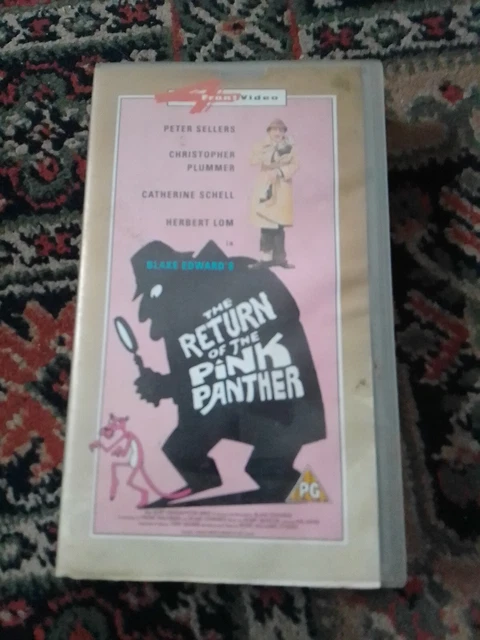 THE RETURN OF the Pink Panther CLASSIC PETER SELLERS COMEDY VHS £0.99 ...