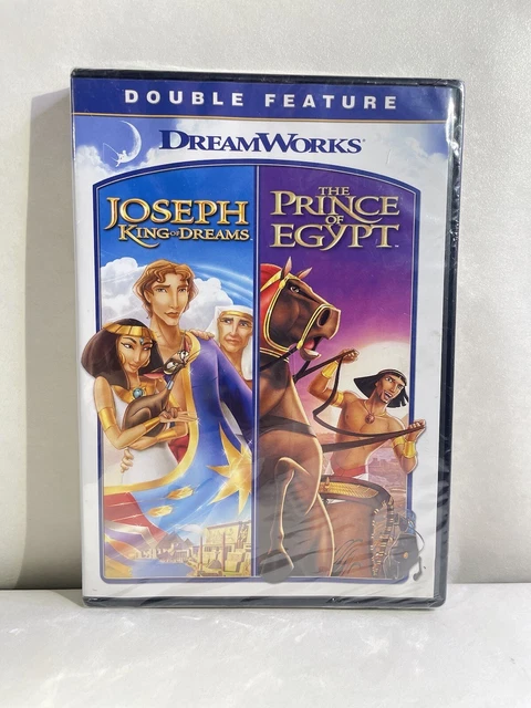 DREAMWORKS DOUBLE FEATURE DVD Joseph King of Dreams The Prince of Egypt ...