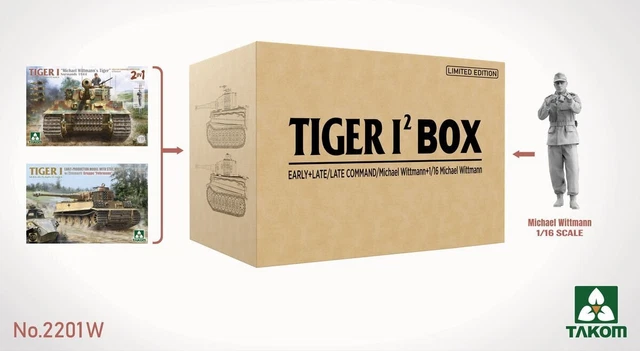 TAKOM 2201W TIGER I 2 BOX Early + Late / Late Command / Michael ...
