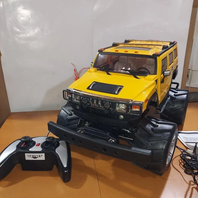 AOSHIMA SKYNET HUMMER H2 Rc Car Extra Large 4Wd 4Ws Radio Control Truck ...