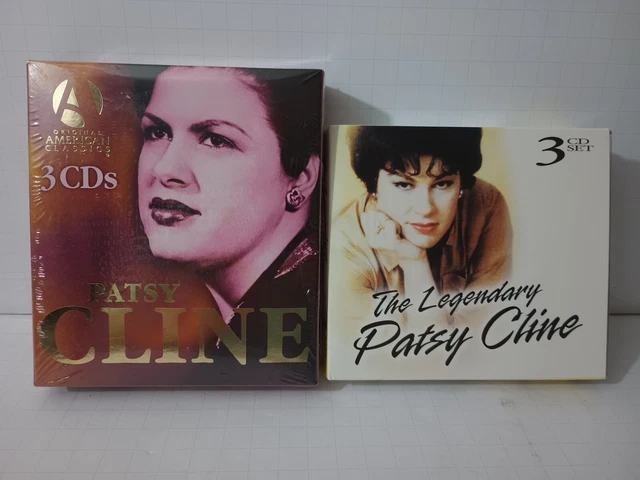 LOT OF 2 Patsy Cline 3-Cd Box Sets Patsy Cline And Legendary Patsy ...
