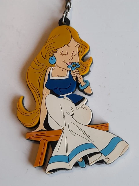 UDERZO / PORTE CLEF Falbala avec sa fleur, souvenir du Parc Astérix ...