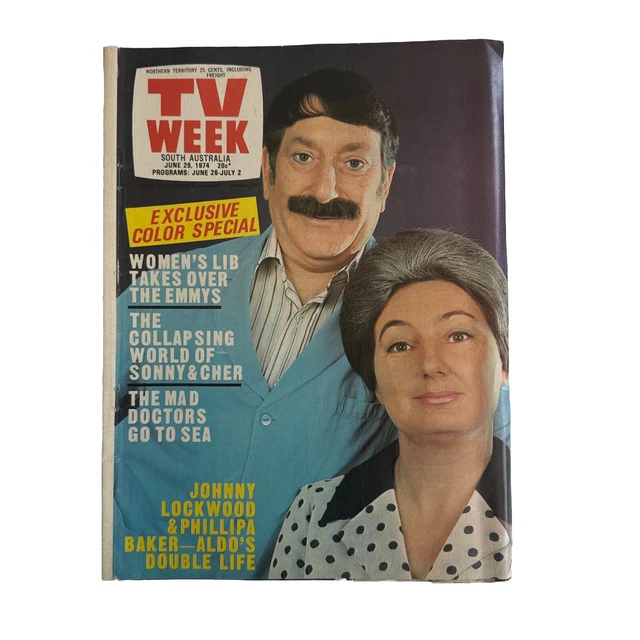 TV WEEK VINTAGE Australian Entertainment Magazine June 1974 THE DINGOES ...