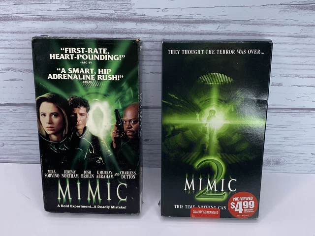 MIMIC - MIRA Sorvino - 1998 VHS Mimic 2 Rentals Block Buster £5.88 ...