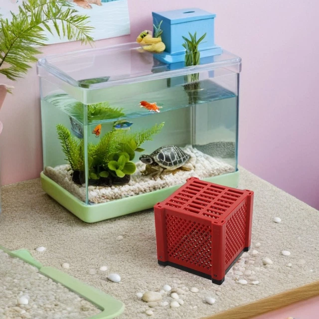 3 PCS FISH Tank Filter Material Storage Box Horse Water Trough Purifier ...