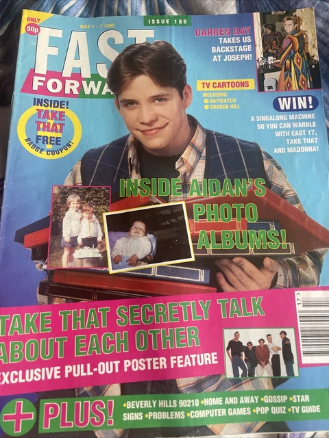 FAST FORWARD MAY 93, Take That, Sean Maguire, Jason Priestley, Luke ...