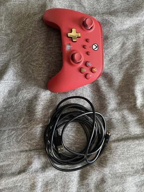 POWERA ENHANCED WIRED Controller for Xbox Series X and S - Red $15.00 ...