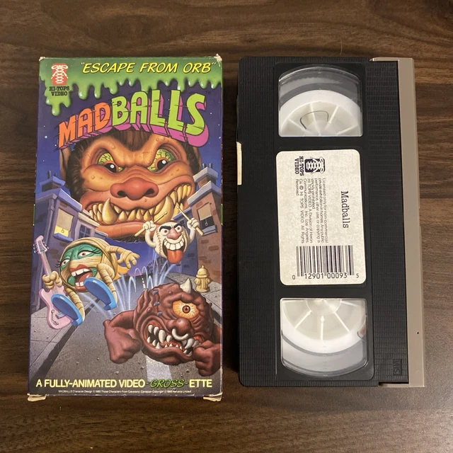 MADBALLS ESCAPE FROM Orb Animated VHS Tape Hi-Tops 1986 £35.45 ...