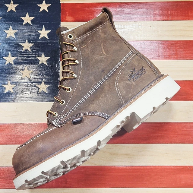 THOROGOOD 6& AMERICAN Heritage MOC Steel Toe Boot [804-4375] MADE IN ...