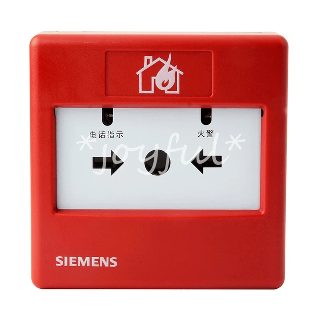 1 PIÈCE POUR SIEMENS FDM183 bouton d'alarme incendie manuel avec prise ...