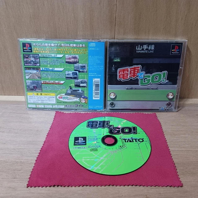 DENSHA DE GO! Yamanote Line PS1 Playstation 1 Authentic Japan Import Complete EUR 8,26 - PicClick IT