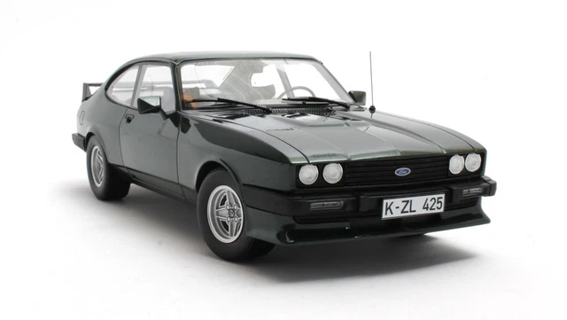CULT SCALE 1:18 1981 Ford Capri 2.8 Turbo in Metallic Green - Now in ...