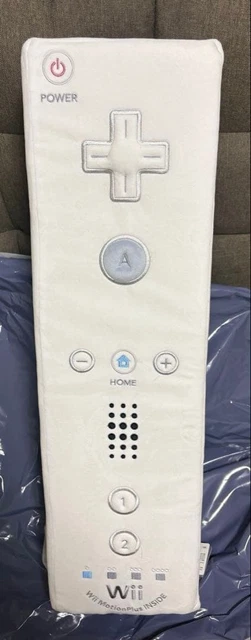 NINTENDO MUSEUM WII Controller Plush Toy Big Cushion Japan Exclusive ...