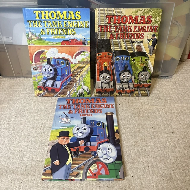 VINTAGE THOMAS THE Tank Engine Unclipped Annuals 80s X 3 Bundle Lot £15 ...