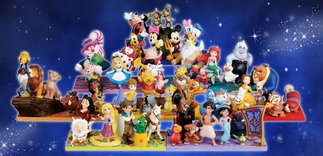 DISNEY CHARACTERS WORLD Collectible Figure Story full complete New and ...