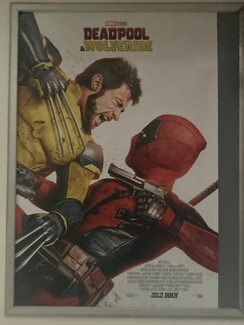 DEADPOOL WOLVERINE ORIGINAL One Sheet Cinema Poster Marvel £74.99 ...