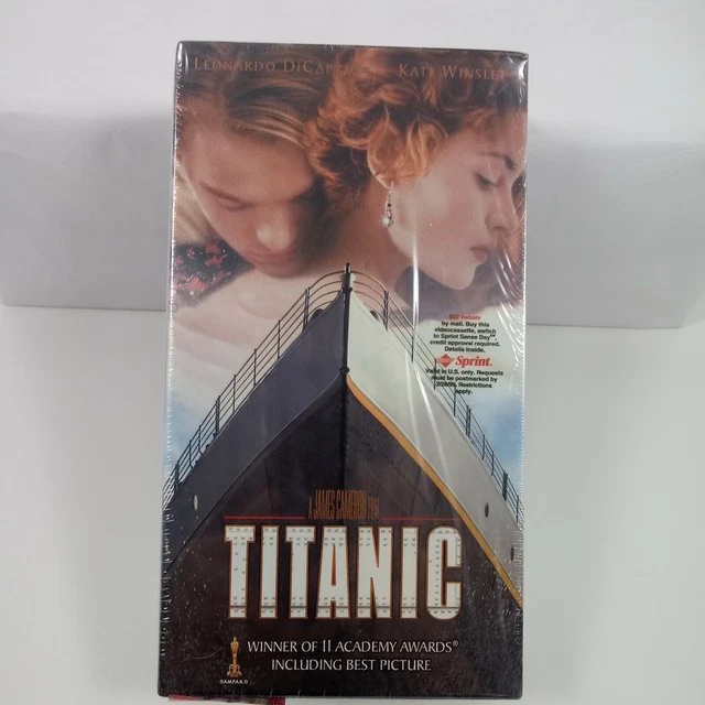 TITANIC NEW DIGITALLY Remastered VHS, 2-Tape Set) ~ Sealed New James ...