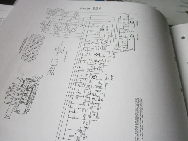 RADIO ARCHIV N 02 Schaltplan Graetz Joker 834, 1959 EUR 6,85 - PicClick DE