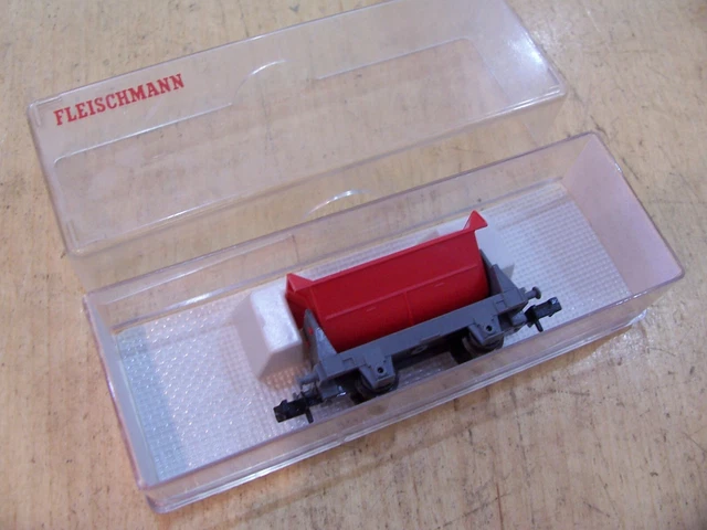 BOXED FLEISCHMANN 8500 N Gauge TIPPER WAGON Side Tipping Car £8.49 ...