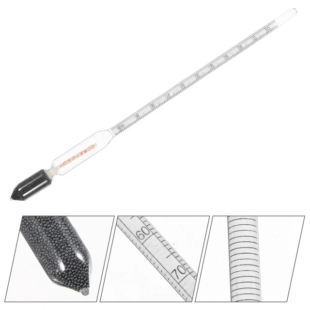 SYRUP HYDROMETER GRADUATED Measuring Sugar Content Sugar Measurement ...