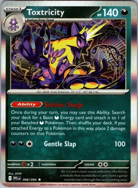 TOXTRICITY 068/094 ME02: Phantasmal Flames Pokemon Card NM $3.99 ...