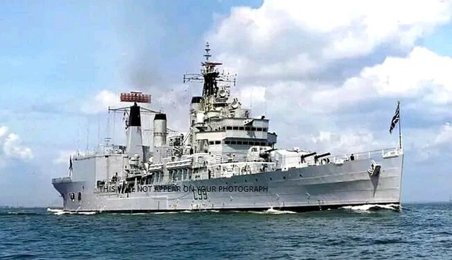 ROYAL NAVY TIGER Class Light Cruiser Hms Blake £1.99 - PicClick UK