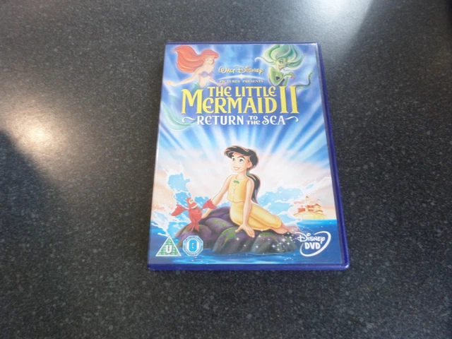 THE LITTLE MERMAID II Return To The Sea DVD Disney Family Classic Like ...