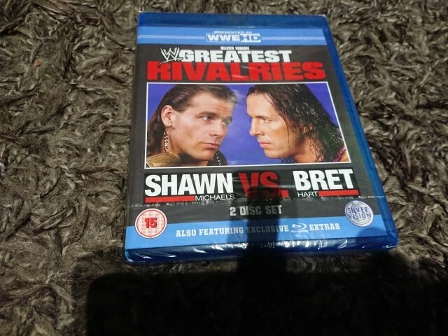 WWE - GREATEST Rivalries - Shawn Michaels vs Bret Hart (Blu-ray 2011) 2 ...