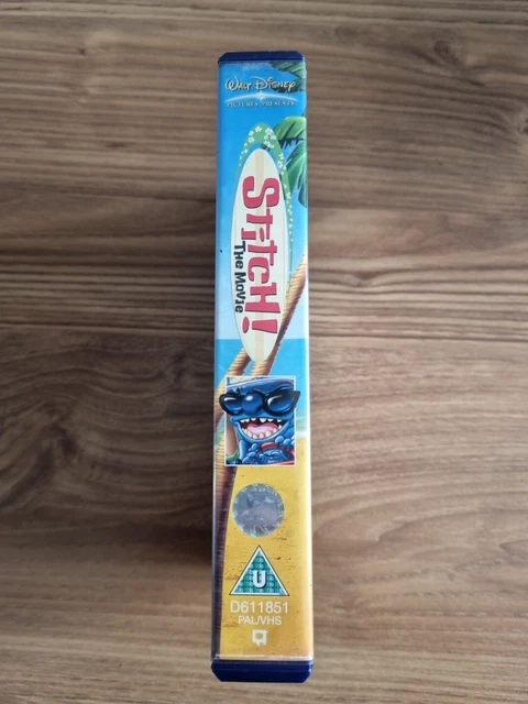 STITCH! THE MOVIE Disney VHS Video Cassette Tape Vintage Retro £4.99 ...