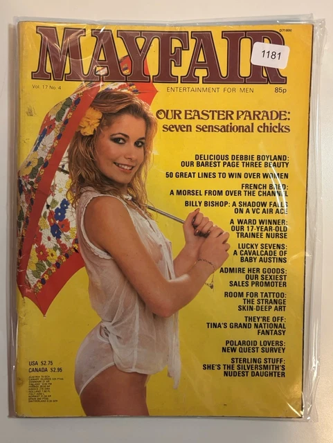 MAYFAIR MAGAZINE VOL 17 No 4 Vintage Adult Collectors issue £14.99 - PicClick UK