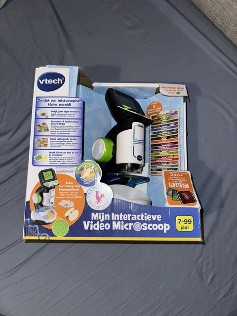 VTECH - GENIUS XL - Microscope Vidéo Interactif (LANGUE ALLEMANDE) EUR ...