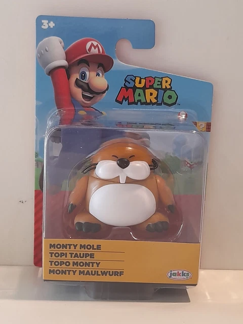 SUPER MARIO BROS Jakks Pacific : MONTY MOLE 2,5 pouces inches EUR 20,00 ...