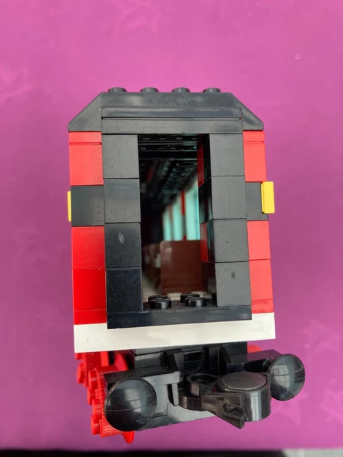 LEGO RAILWAY FREELANCE Bogie Coach In Red. £5.44 - PicClick UK