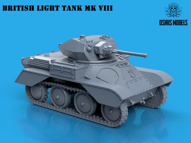 BRITISH LIGHT TANK MK VIII - Multiple Scales - Made to order - Check ...