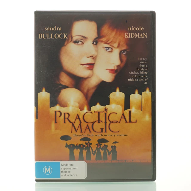 PRACTICAL MAGIC DVD, 1998 Nicole Kidman Sandra Bullock Free Combined ...