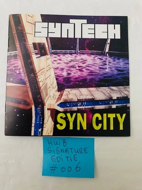 SYNTECH-SYN CITY CD with 11 Space Synth Tracks Limited Edition of 50 cd ...