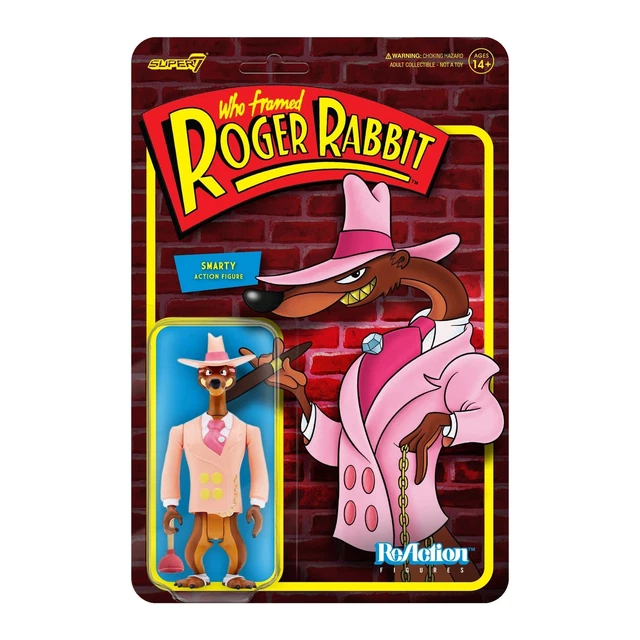 SUPER7 WHO FRAMED Roger Rabbit Reaction Smarty Figure EUR 24,25 ...