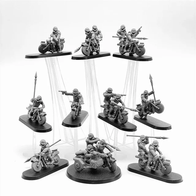 BIKERS DEATH SQUAD x10 Resin/3D Printed Space Wargaming £50.94 ...