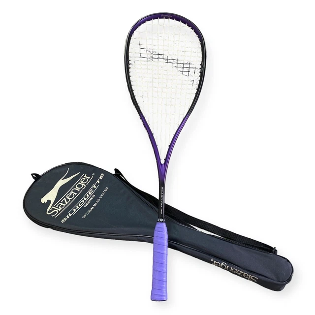 RACCHETTA DA SQUASH Slazenger più custodia copertura per trasporto ...