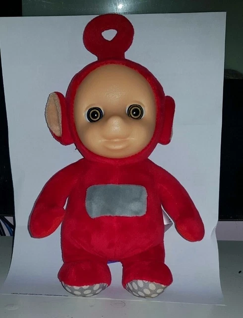 OFFICIAL TELETUBBIES PO Red Plush 10.5" Talking Teletubby Soft Toy With ...