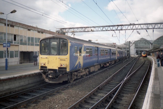 B167N 35MM NEGATIVE First North Western Class 150 150136 @ Manchester ...