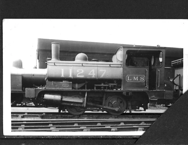 LMS EX LANCS & Yorks - Pug Class 0-4-0St No. 11247 - Vintage Image ...