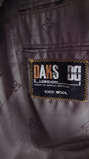 DAKS - Two-Piece Glen Plaid / Glen Check Suit £104.67 - PicClick UK