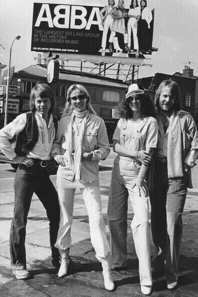 BENNY, BJORN, AGNETHA & Anni-Frid 6"x4" Photo- ABBA *42 - 100% to ...