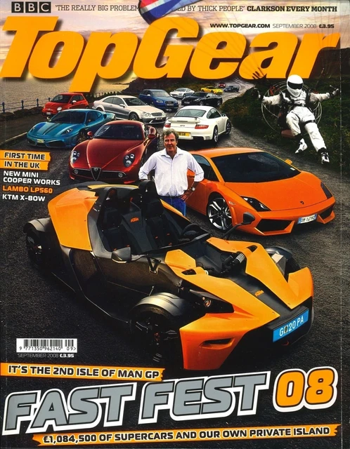 BBC TOP GEAR Magazine: Issue #182, Mini Cooper, Lambo Lp5560, KTM X ...