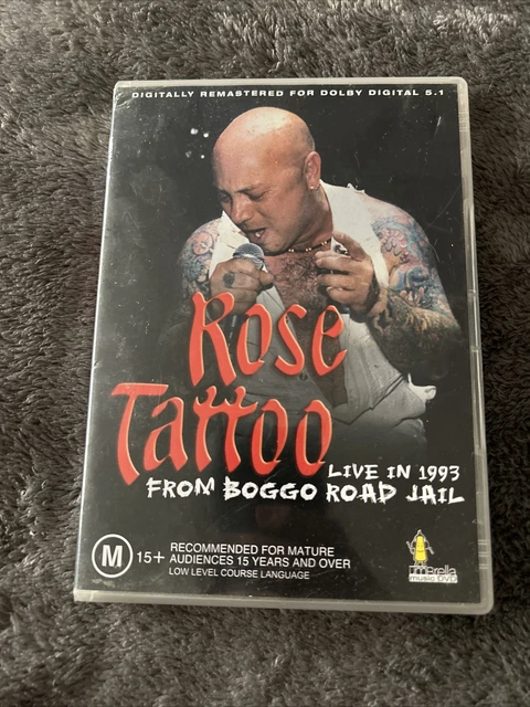 ROSE TATTOO FROM Boggo Road Jail Live in 1993 DVD Region All Angry ...