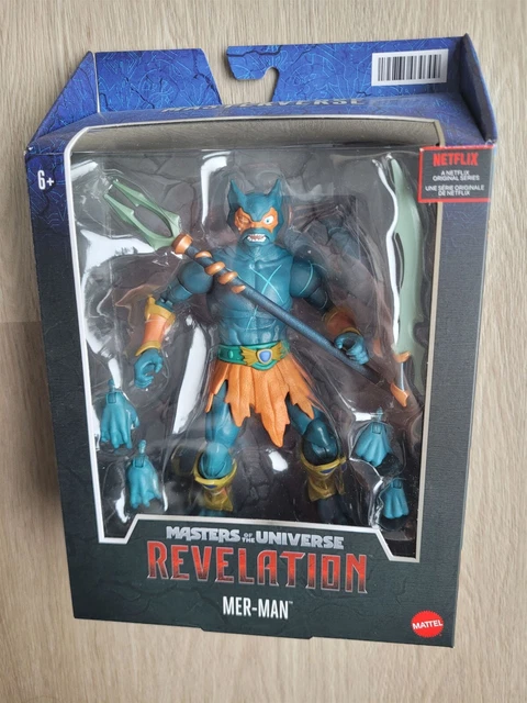 MASTERS OF THE Universe MOTU Revelation Masterverse He-Man MER-MAN ...