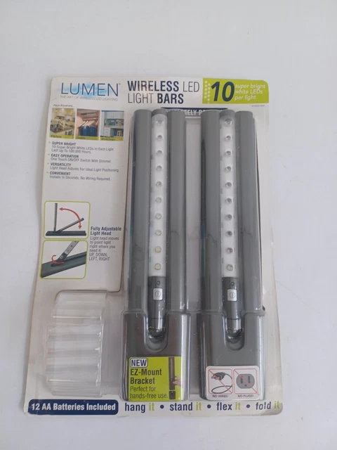 LUMEN WIRELESS LED Light Bars In Original Packaging - Unused C35 B874 £ ...